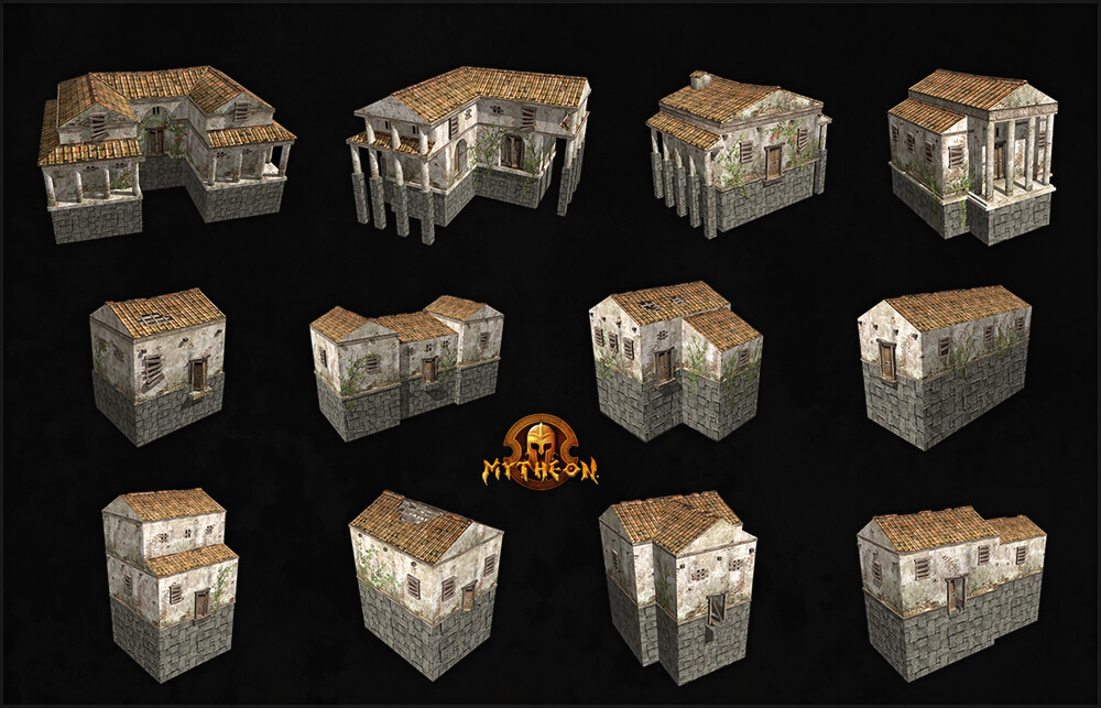 ArtStation - Modular Buildings - Mytheon