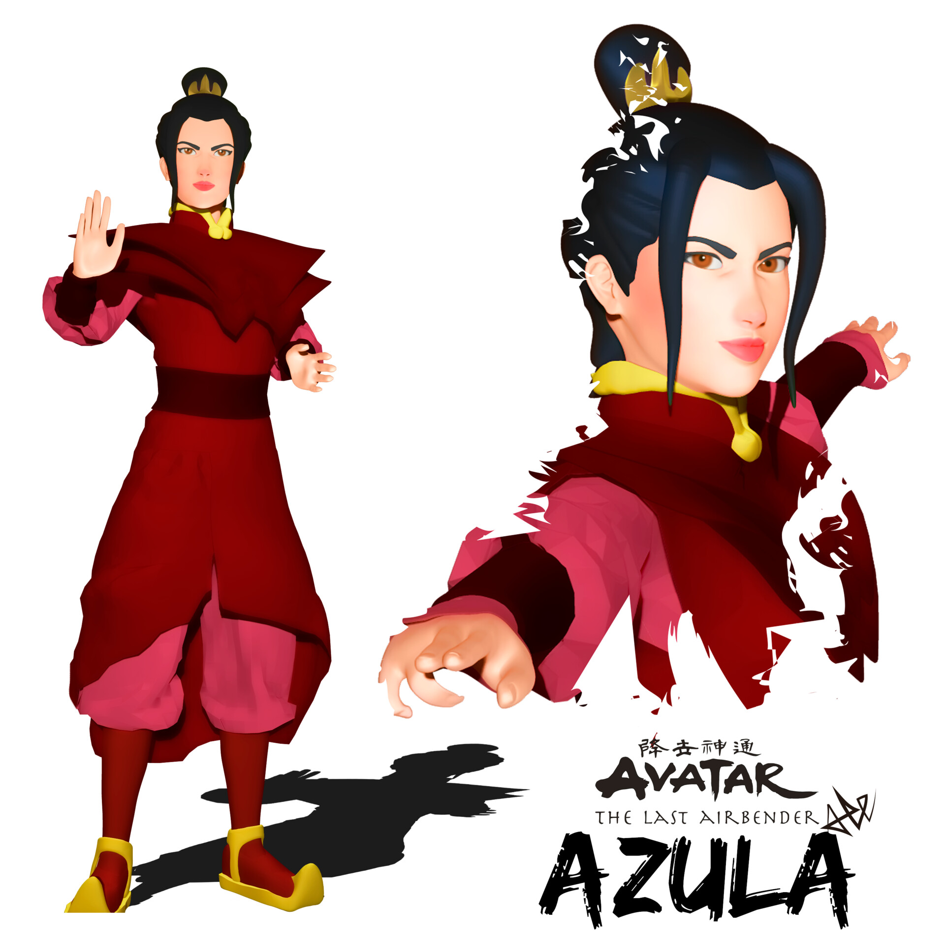 ArtStation - Azula - the last airbender