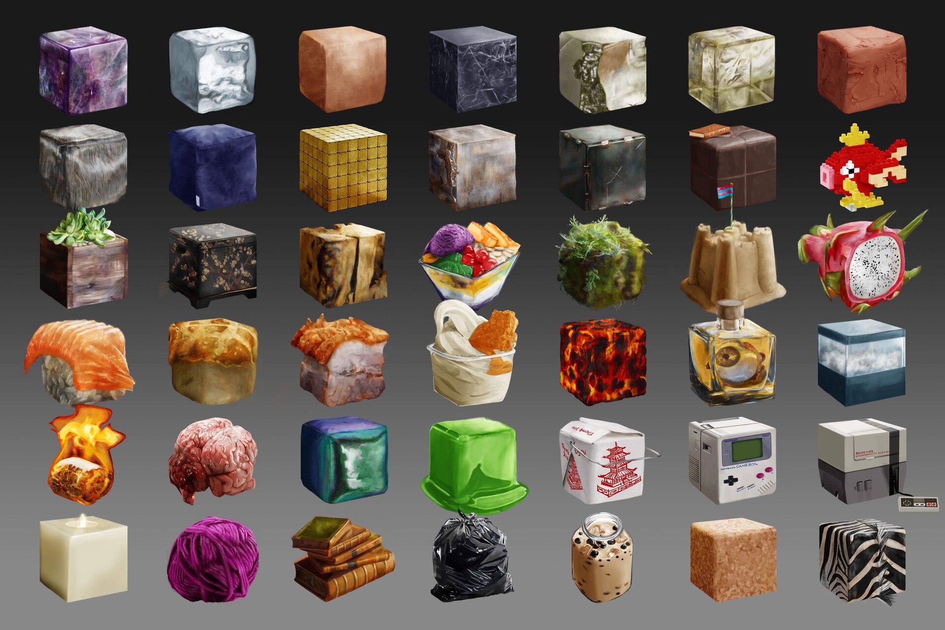 ArtStation - Final Cubes