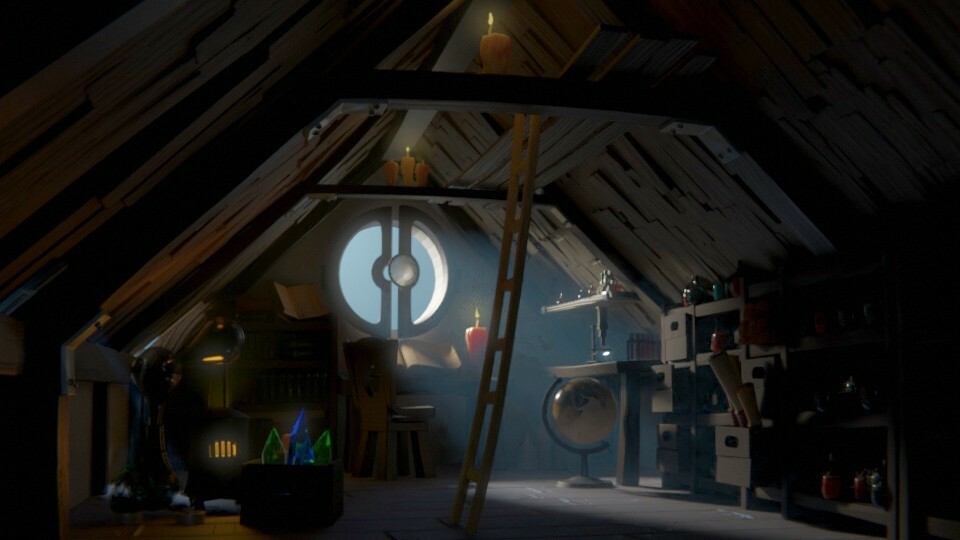 ArtStation - Alchemists room