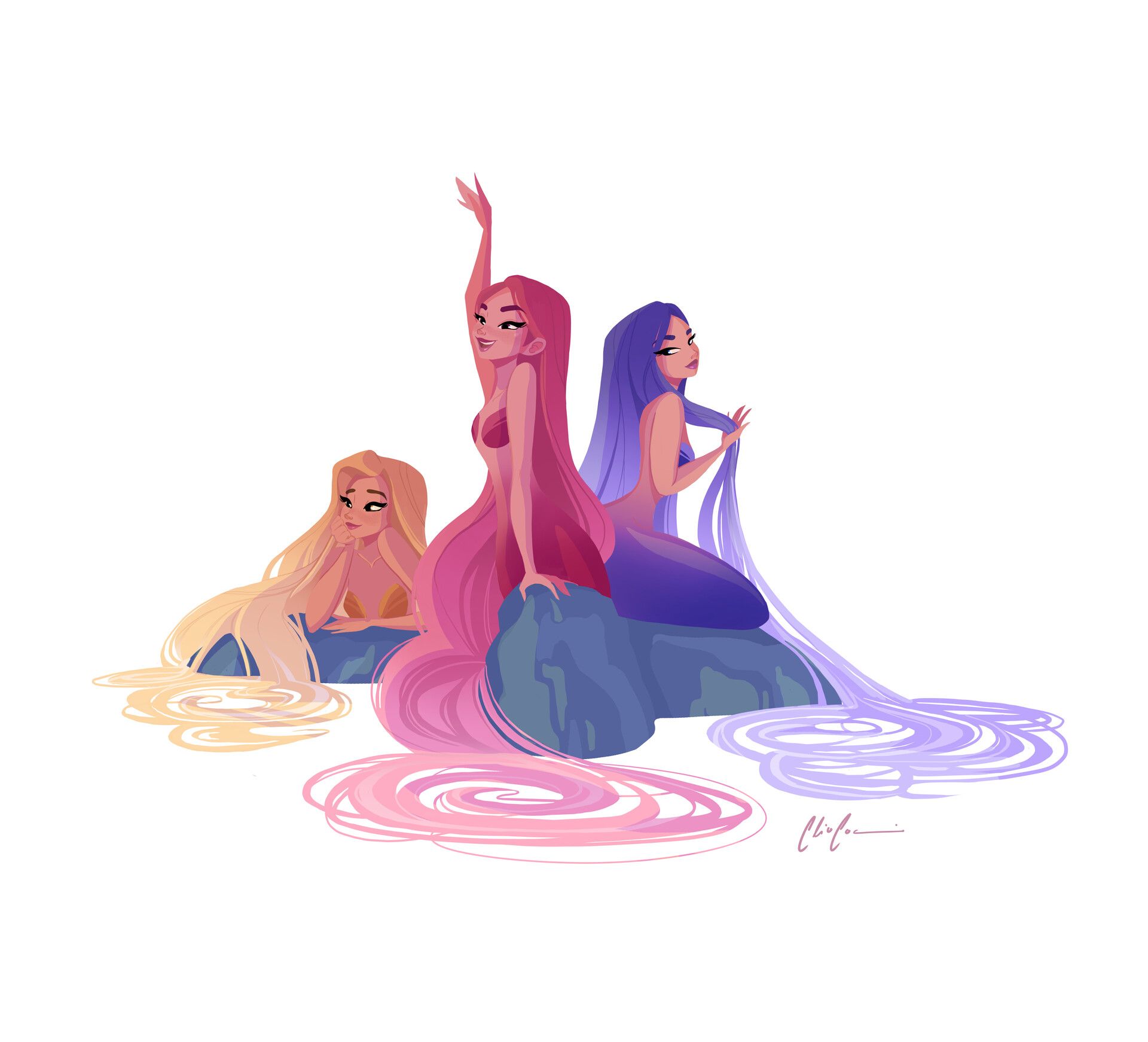 ArtStation - Mermaid Lagoon