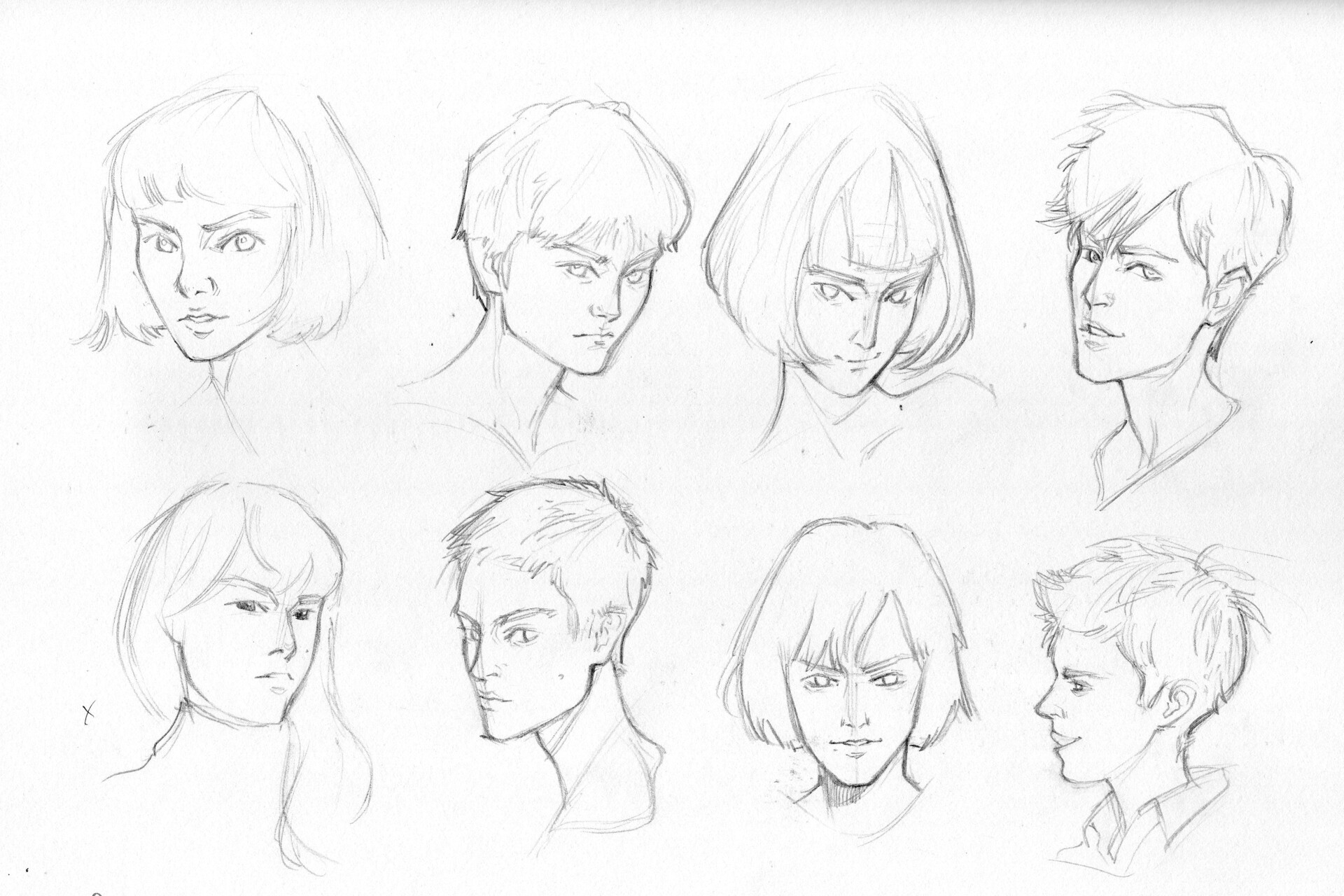 ArtStation - Shape of Portrait Study 02