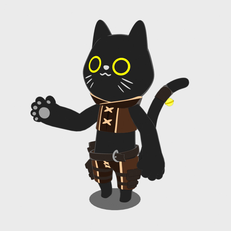 ArtStation - Adventurer Cat