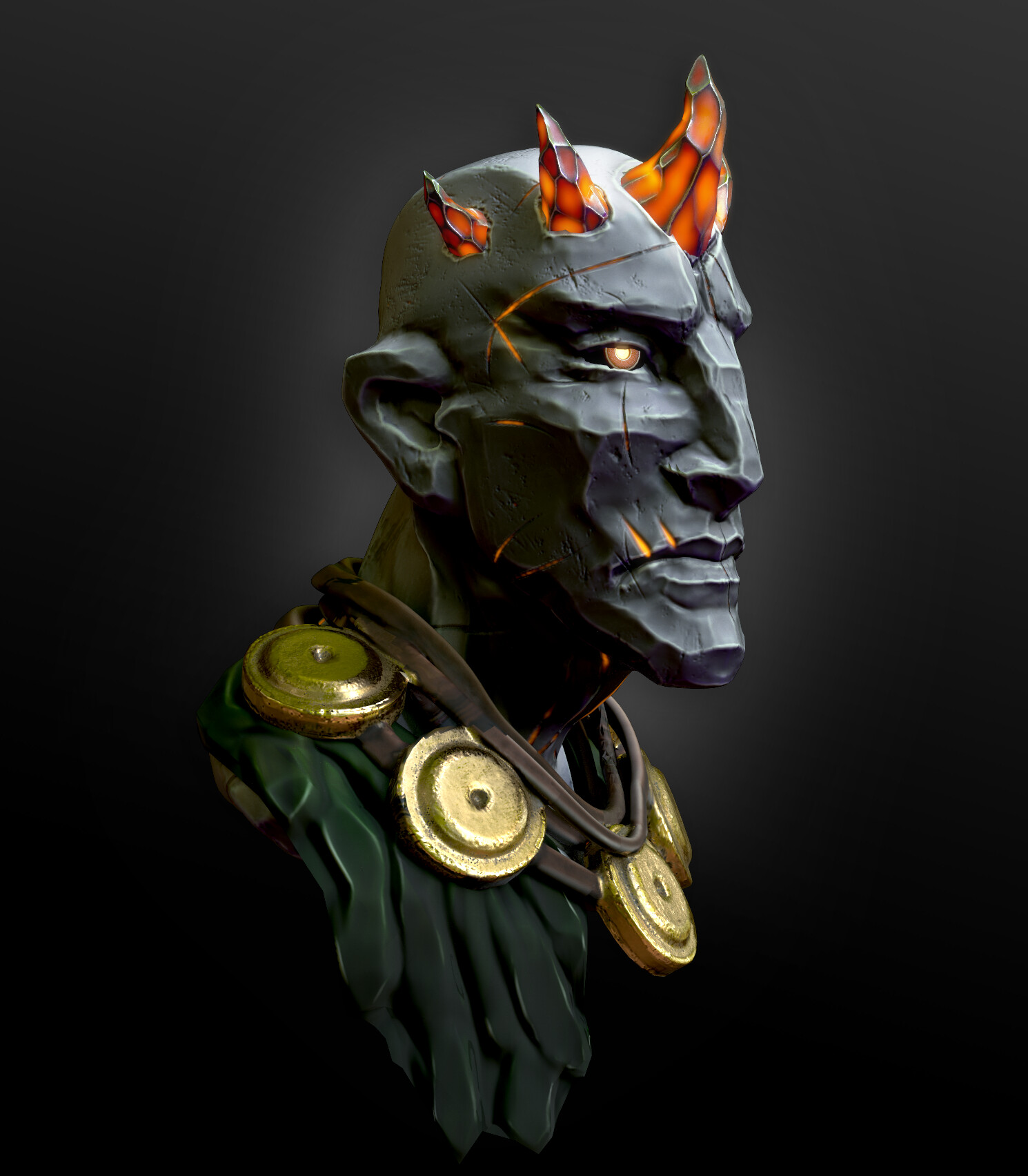 ArtStation - Stone man