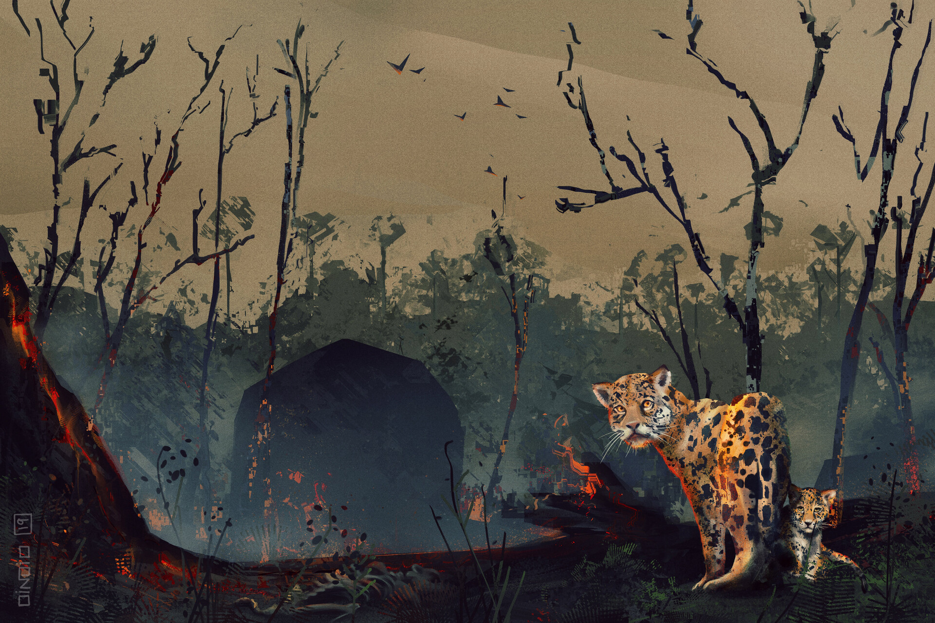 ArtStation - Save the Amazon Rainforest