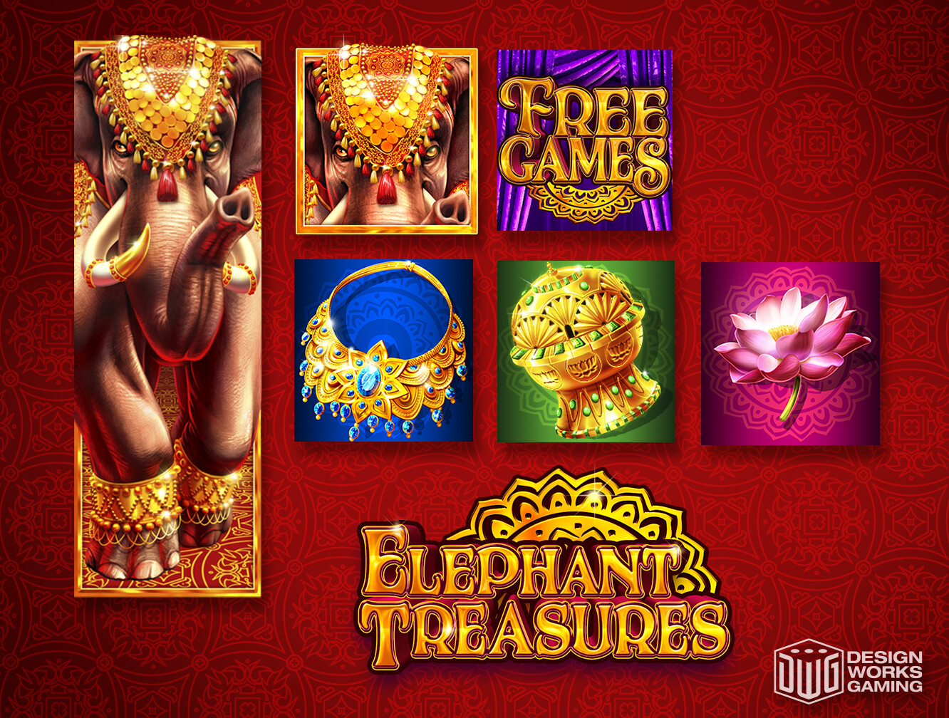 ArtStation - Elephant Treasures slots