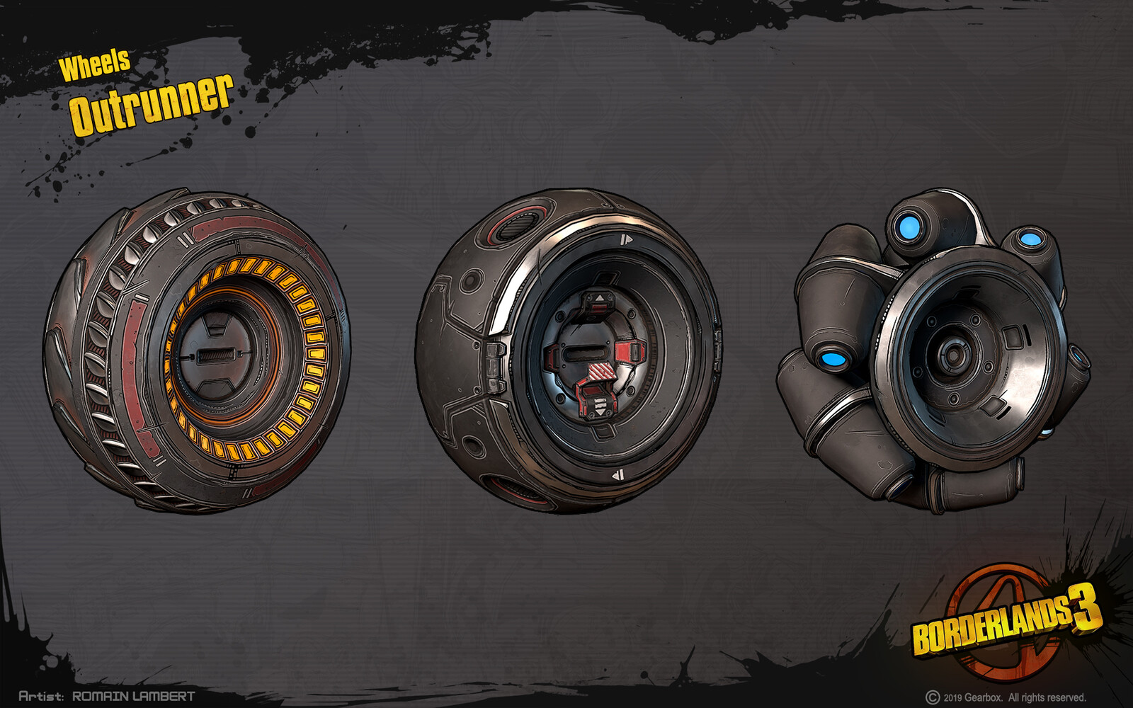 Romain Lambert - Borderlands 3: Wheels - Outrunner