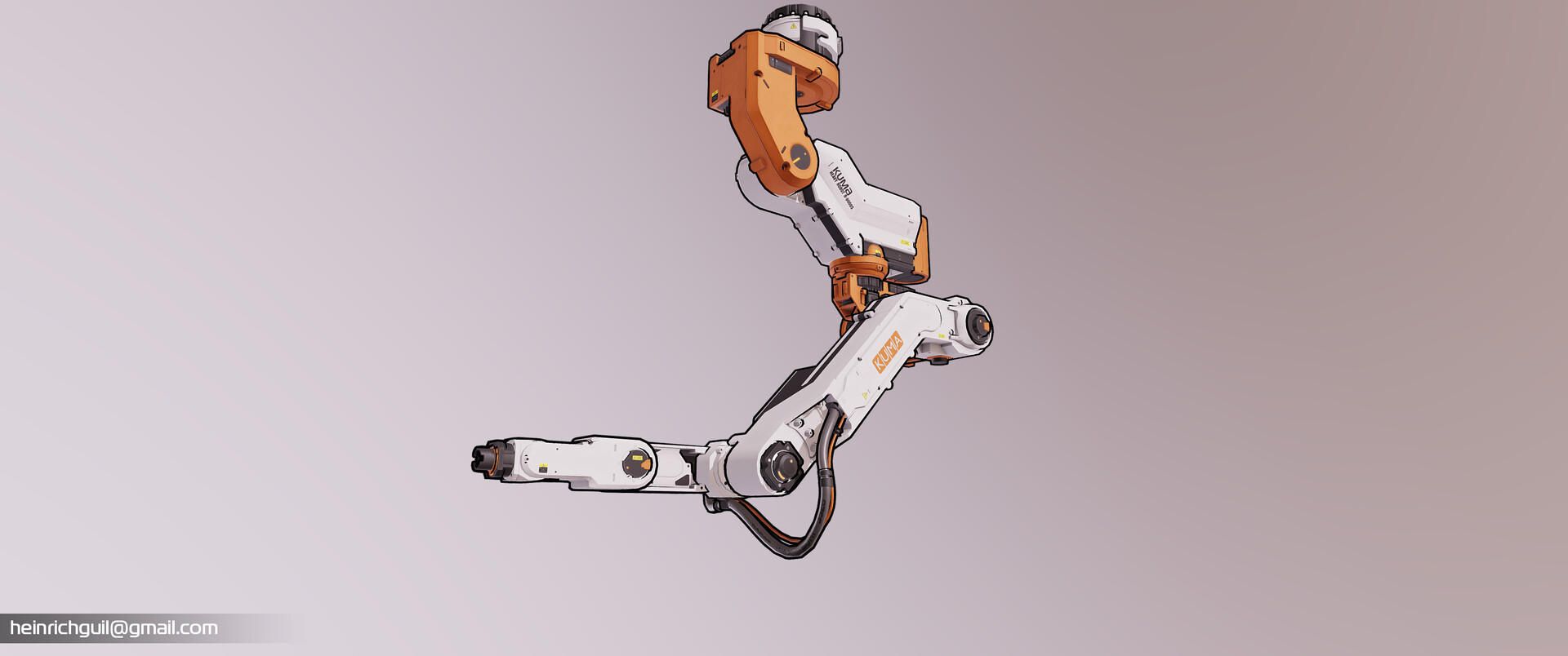 ArtStation - KUMA Heavy robot R-9000S