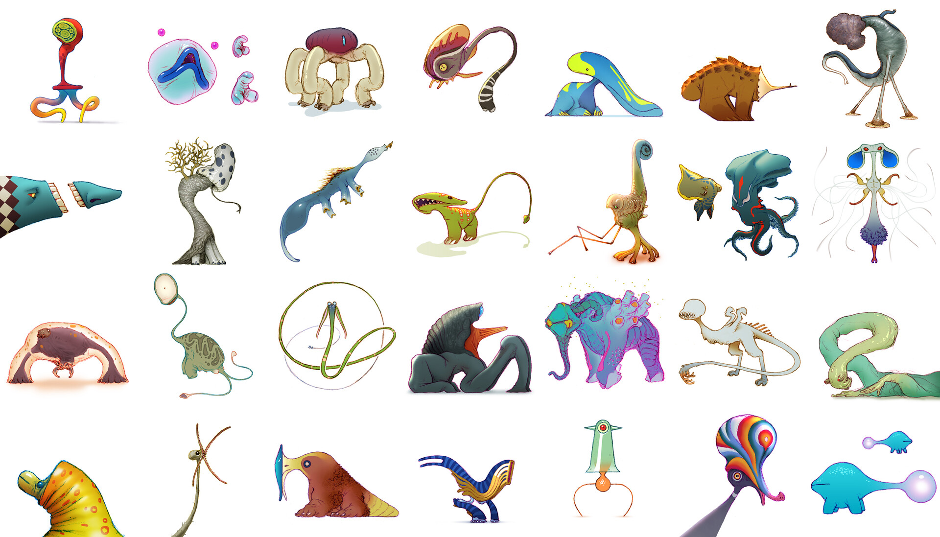 ArtStation - Sketchbook Monsters 14