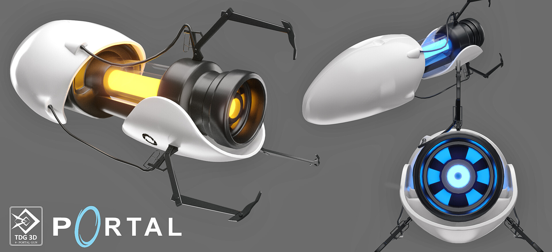 ArtStation - portal gun