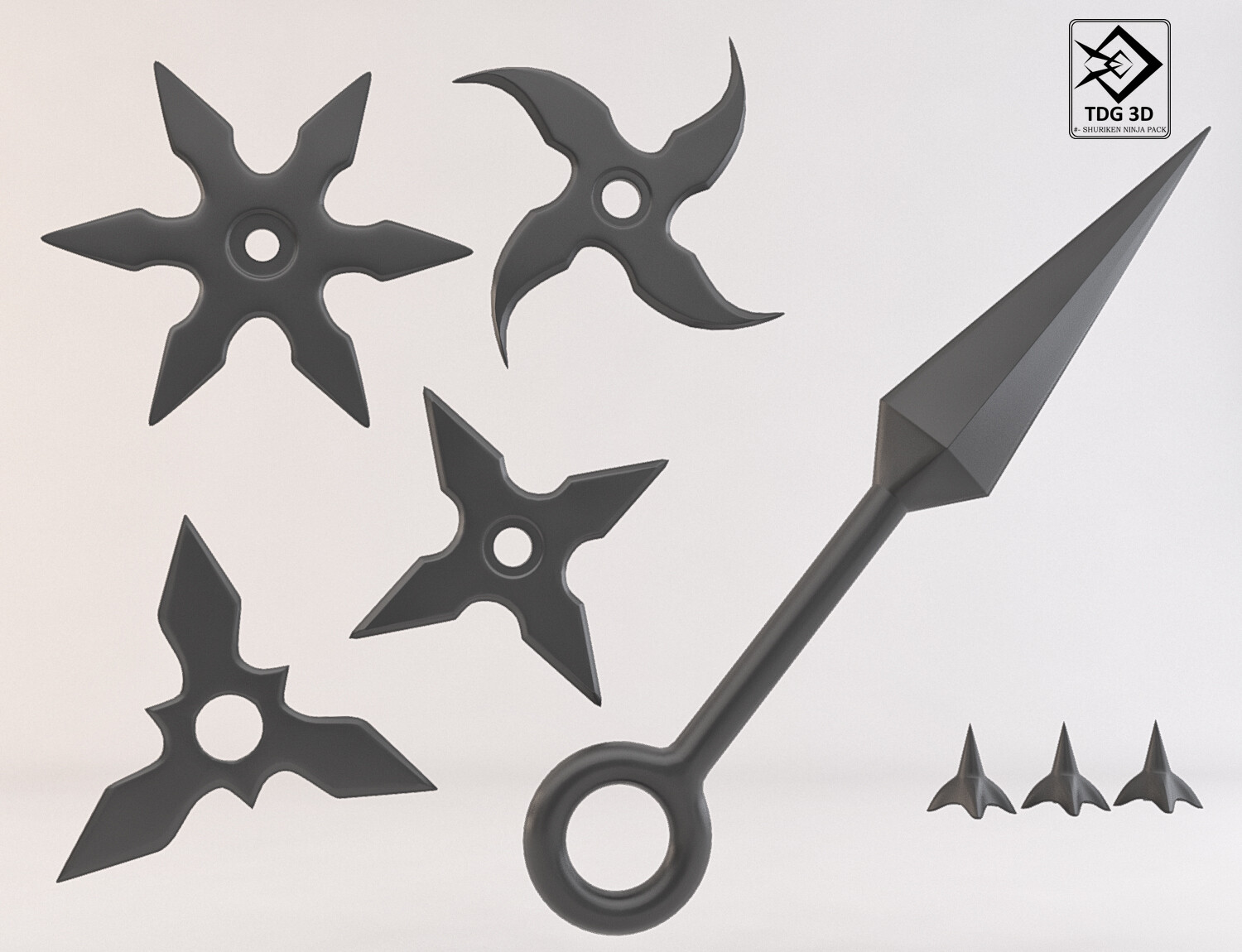 ArtStation - Ninja Set