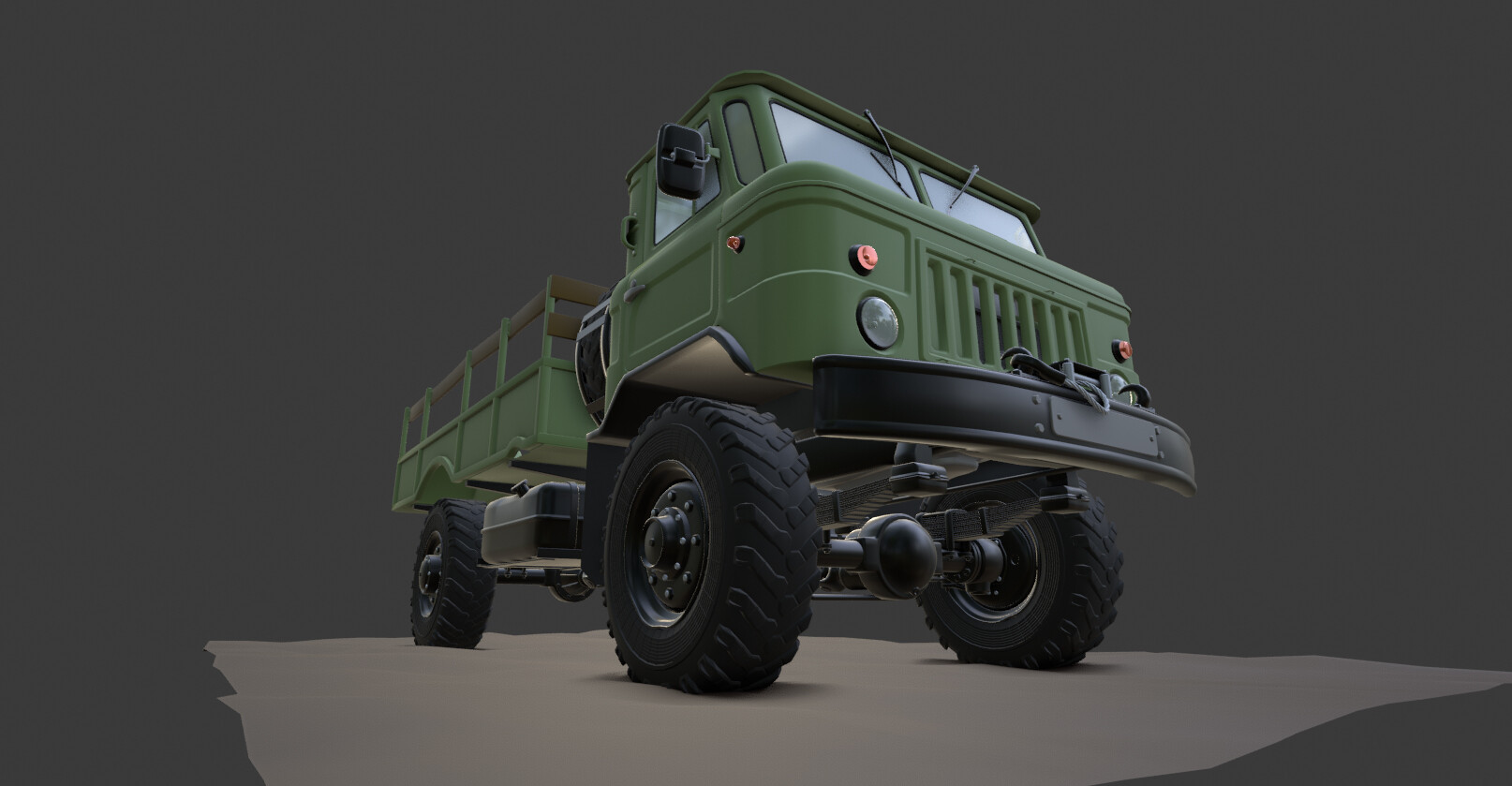 ArtStation - GAZ-66