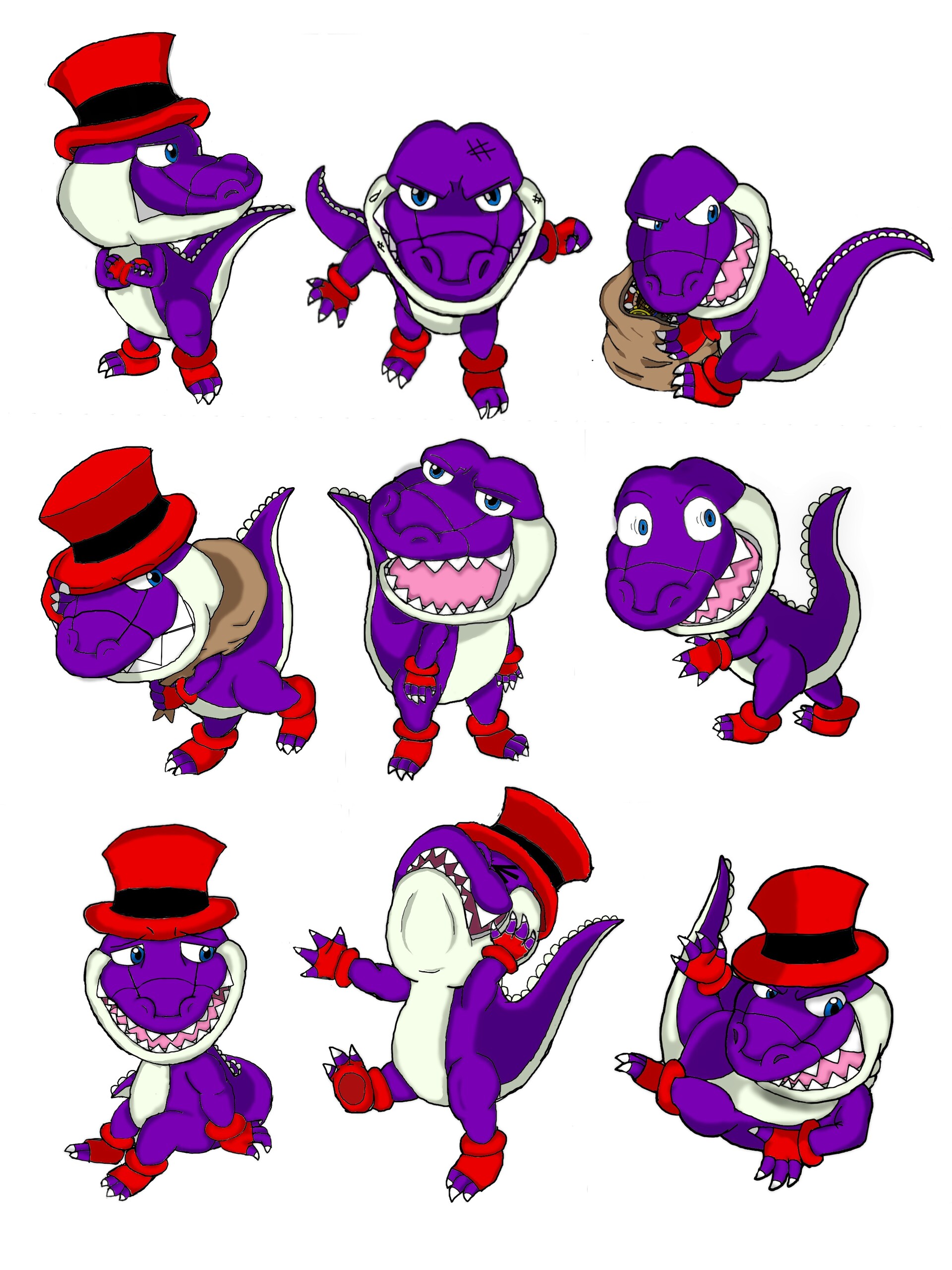 ArtStation - Croco's poses