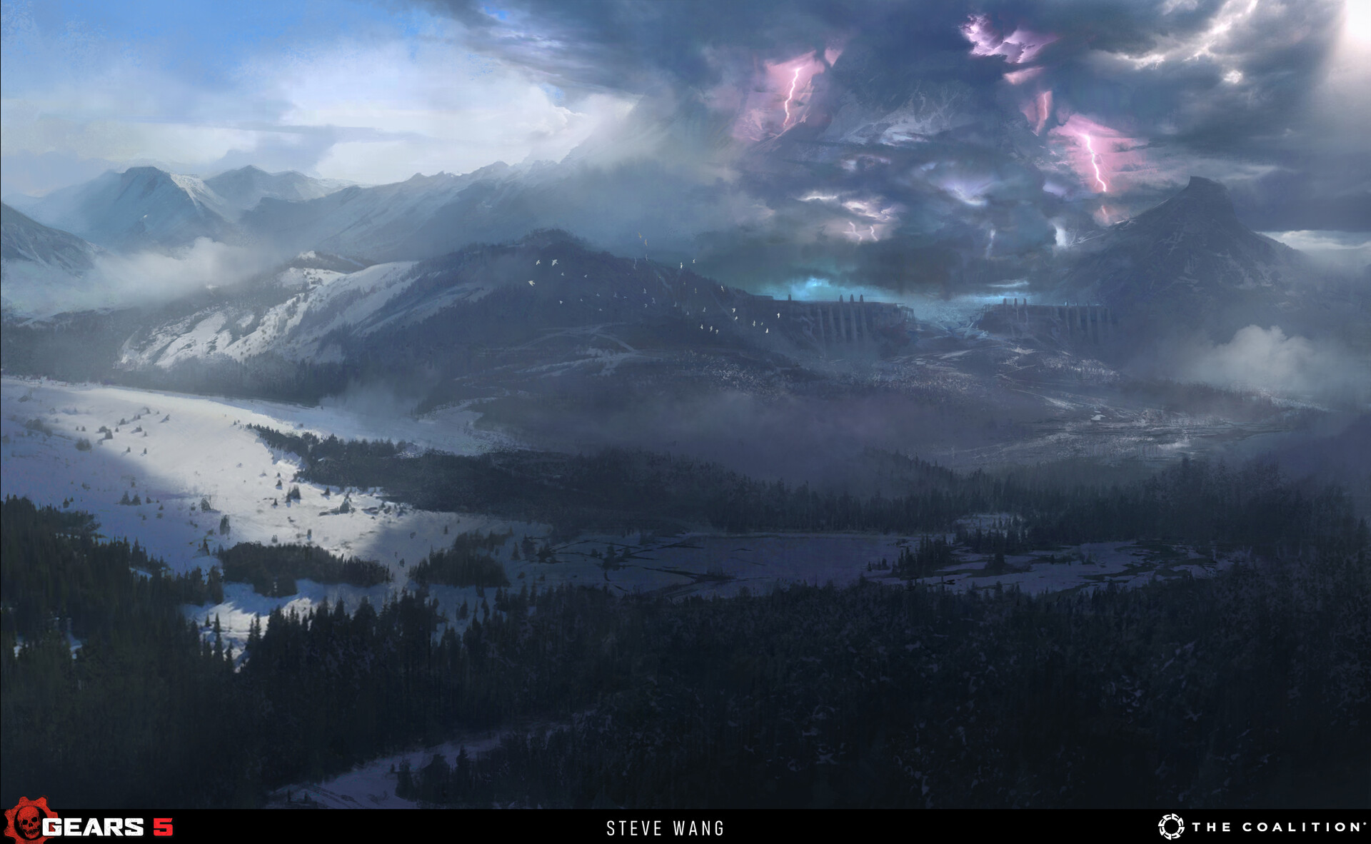 ArtStation - Gears 5 - Ice Storm