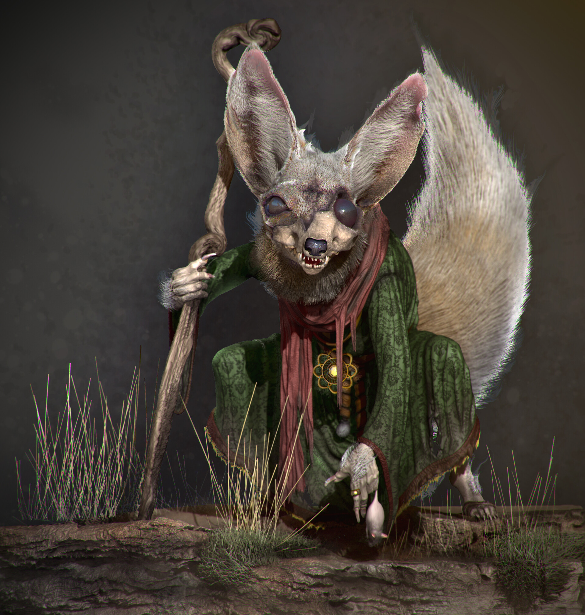 ArtStation - Fennec Fox