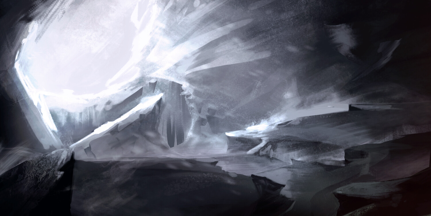 ArtStation - Snow cave