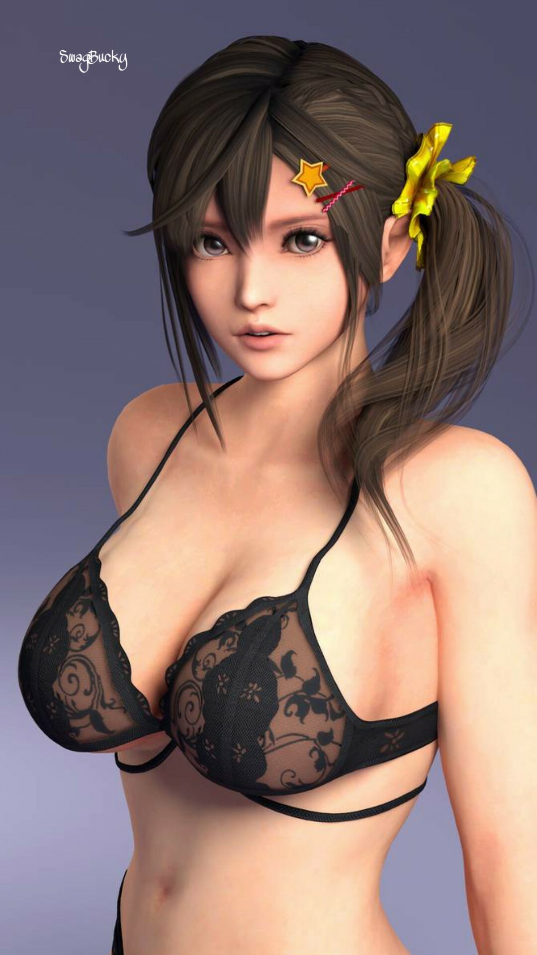 ArtStation - DOA Misaki sexy Lingerie bikini