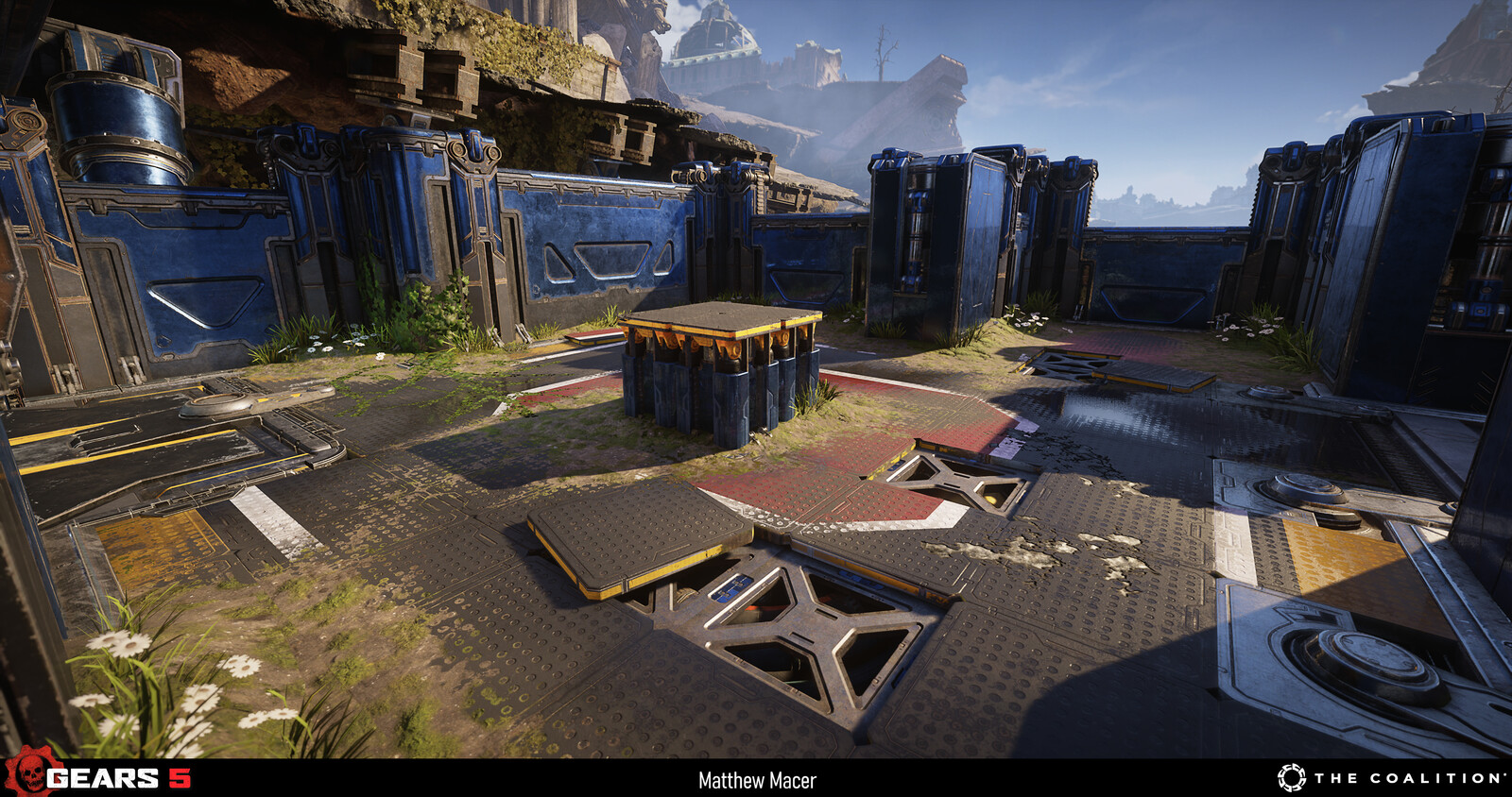 Matthew Macer - Gears 5 - Training Grounds MP Map