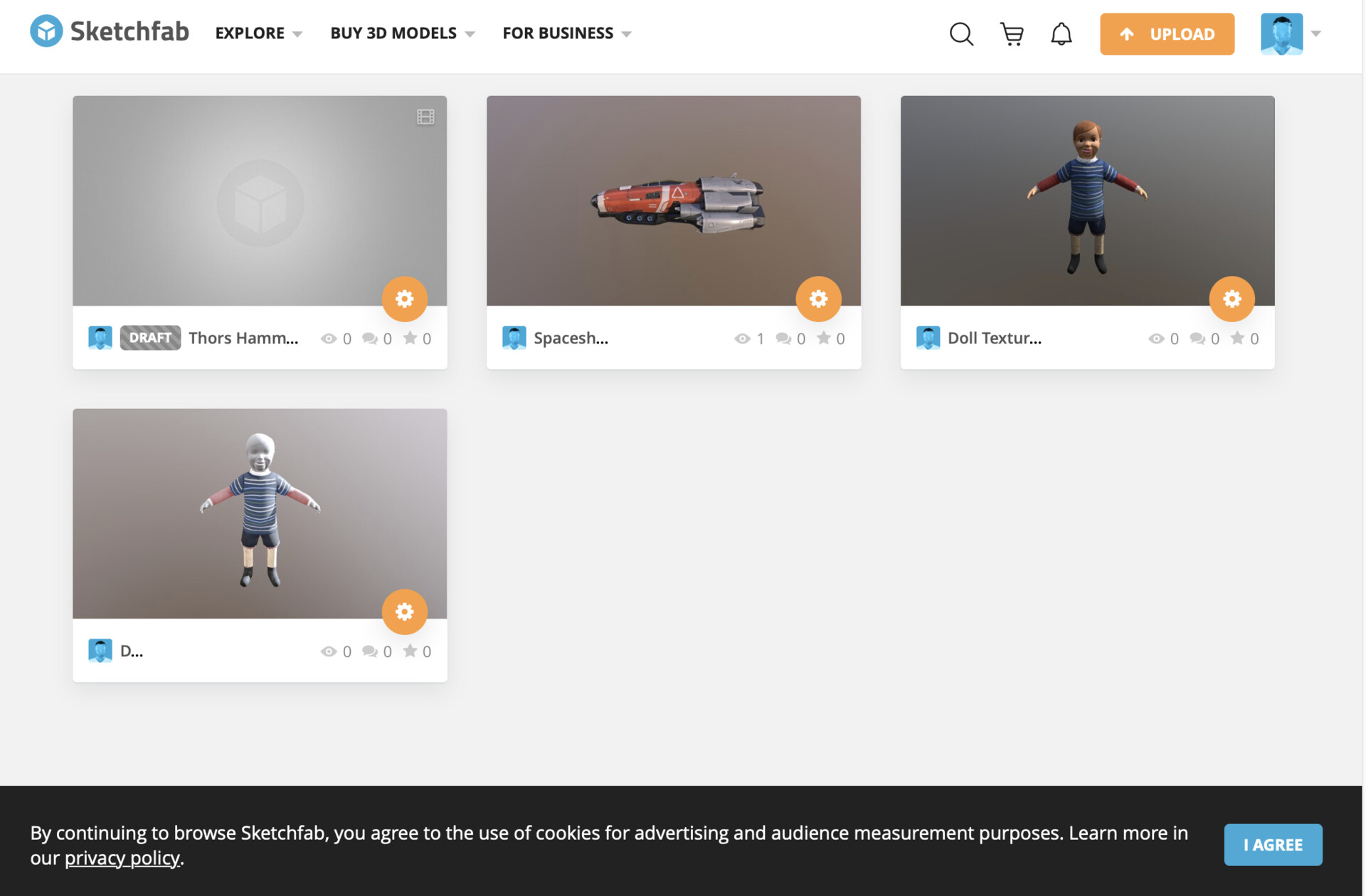 ArtStation - Presenting 3d models online