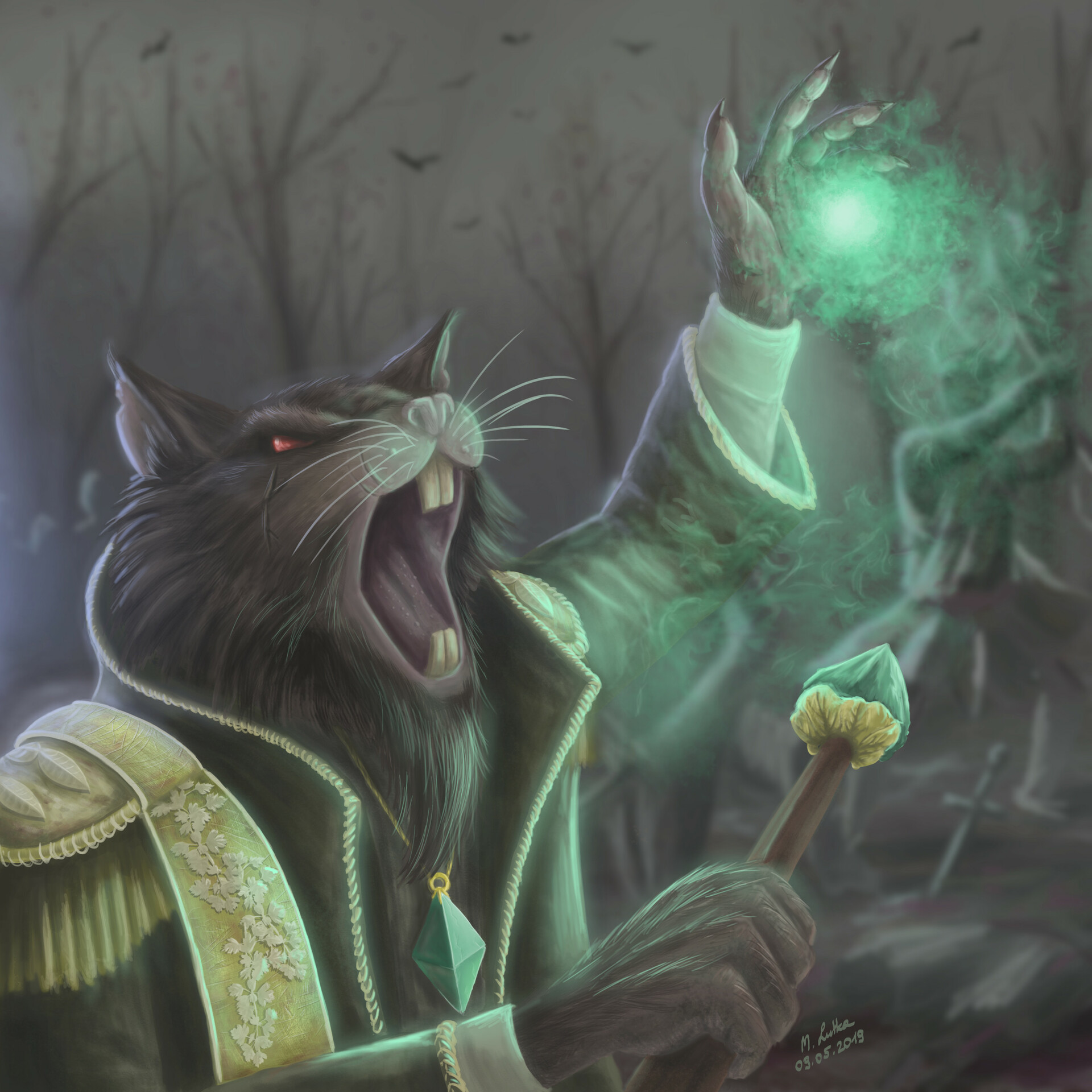 ArtStation - Rat battlemage
