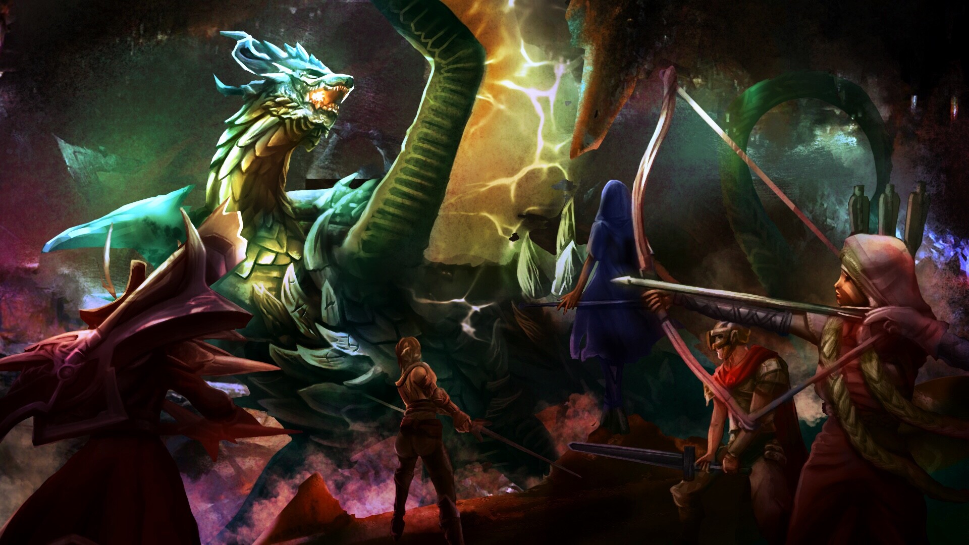 ArtStation - Angry Dragon