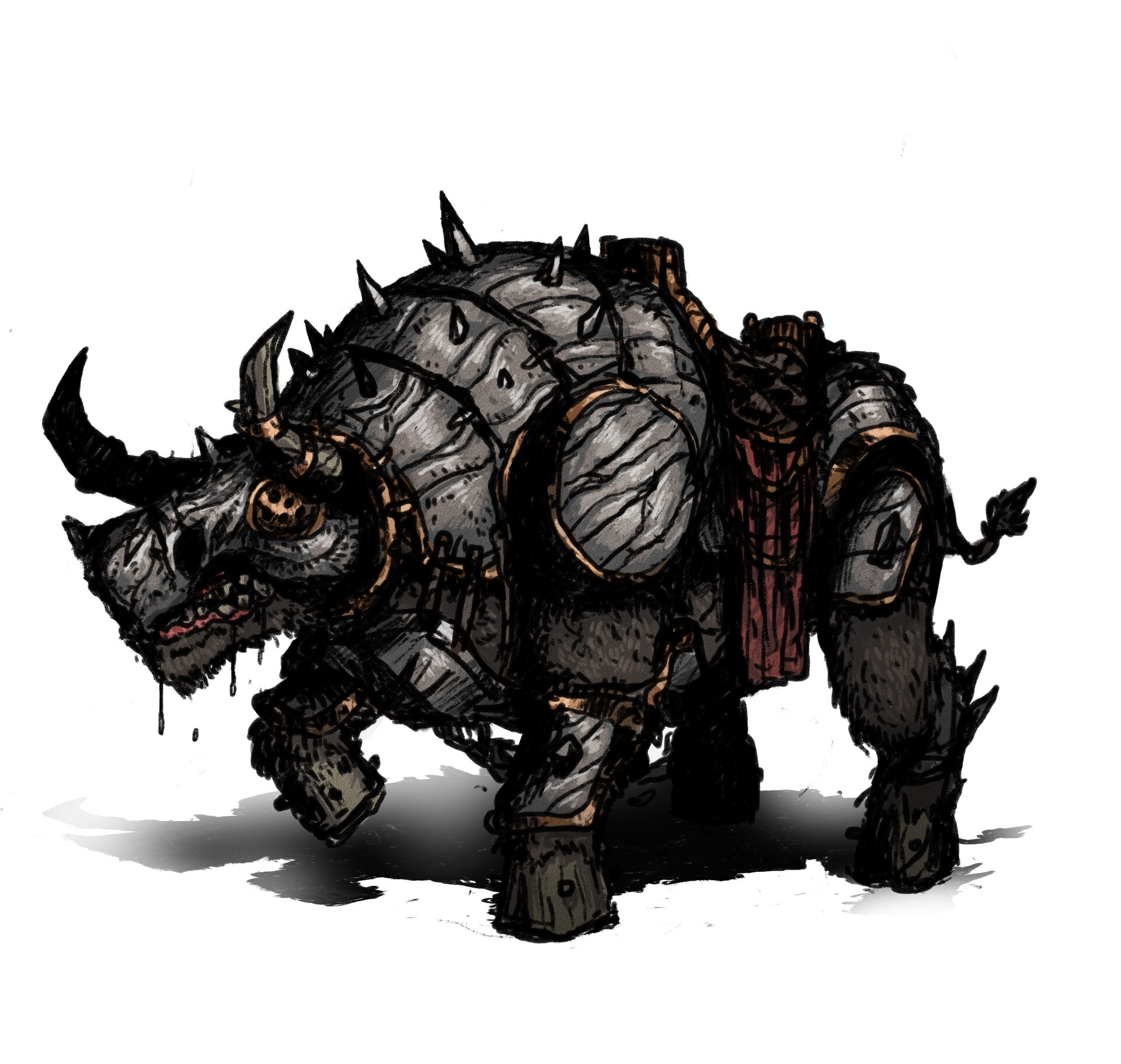 ArtStation - Annihilator - Dwarven Mount