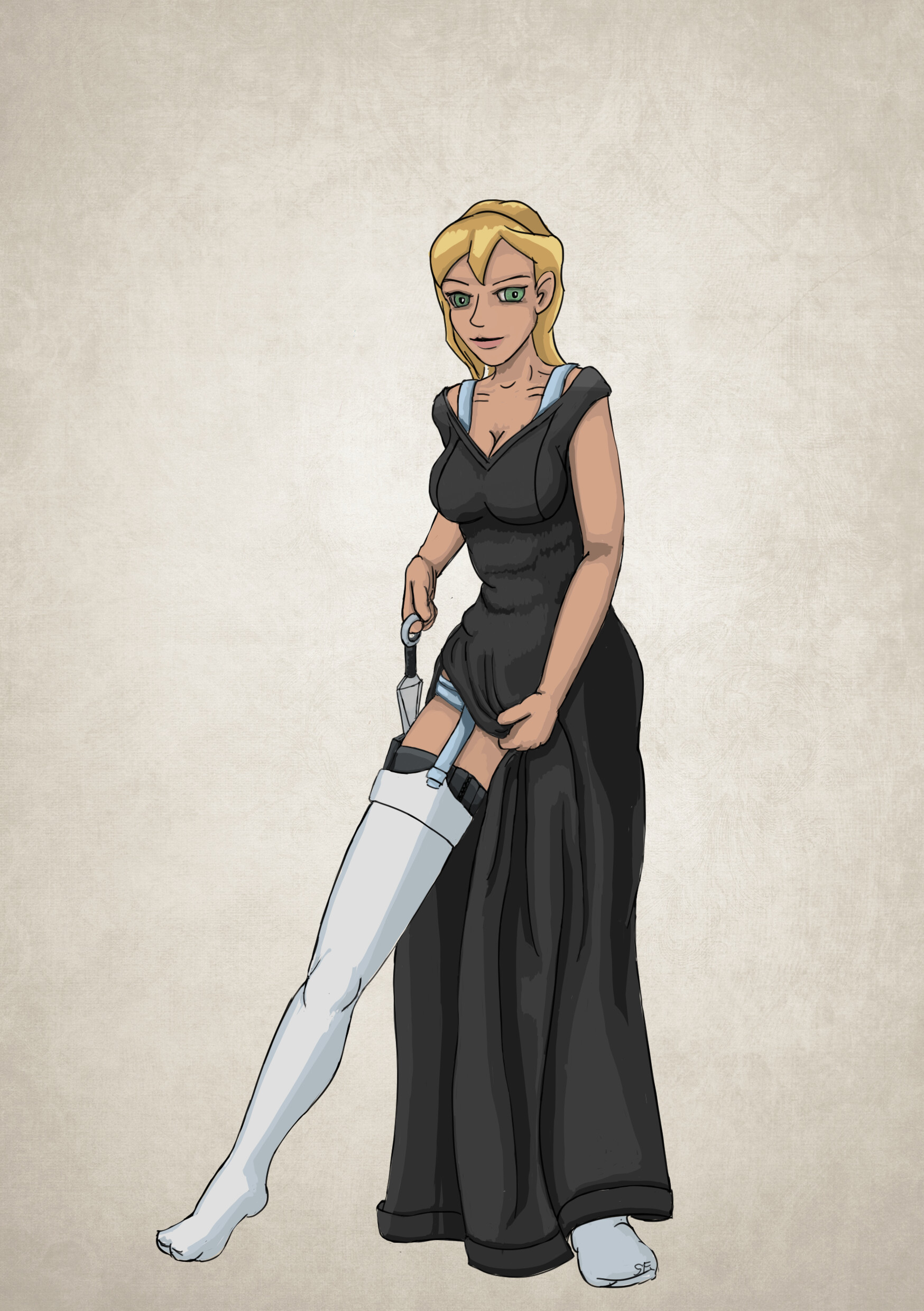 ArtStation - Assassin in Black