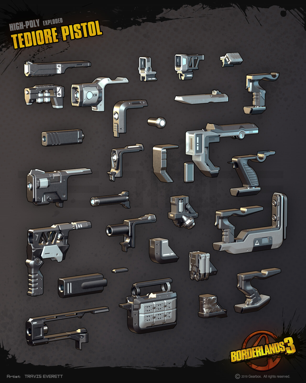 Help me pick a color scheme for my Tediore pistol :D Thinking something ...