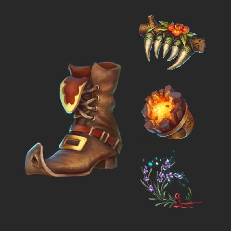 ArtStation - Game item set
