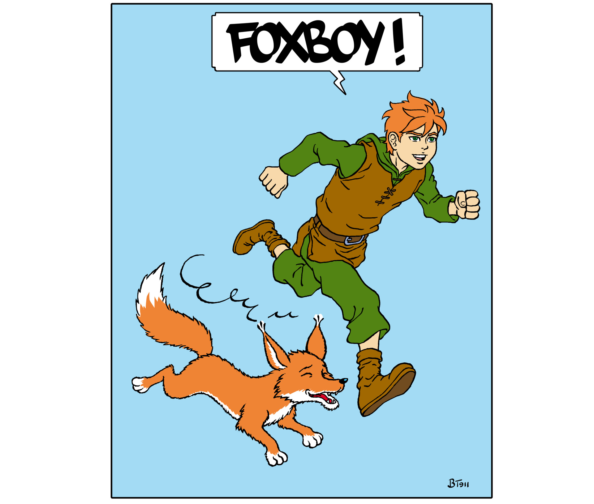 ArtStation - Fox Boy