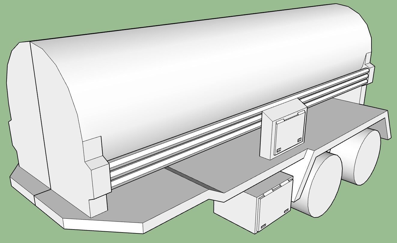 ArtStation - Tanker trailer