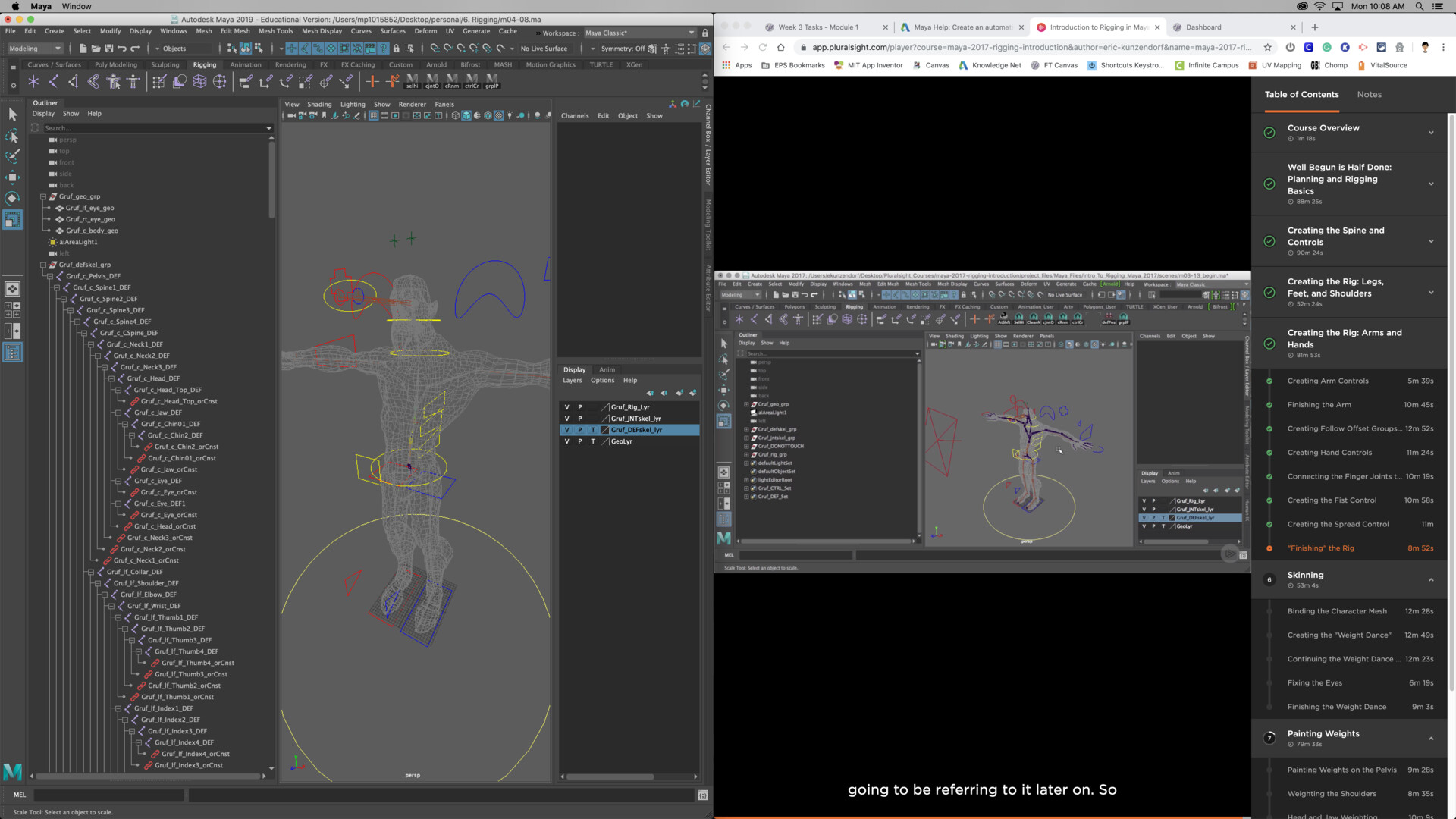 Matthew Posa - Creating the Rig: Arms and Hands