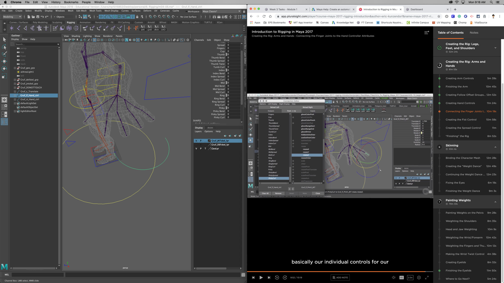 Matthew Posa - Creating the Rig: Arms and Hands