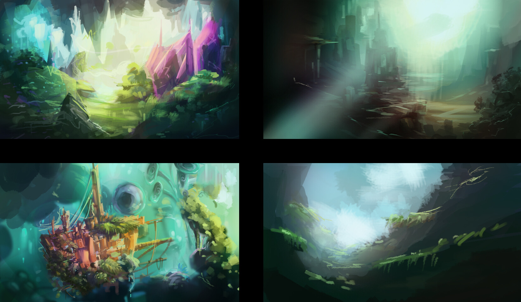 ArtStation - Green Scenes