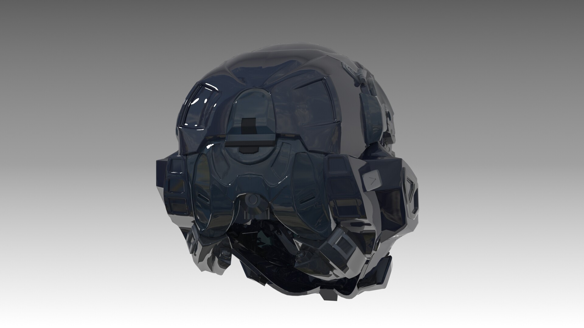 Ash - Halo 5 hunter helmet