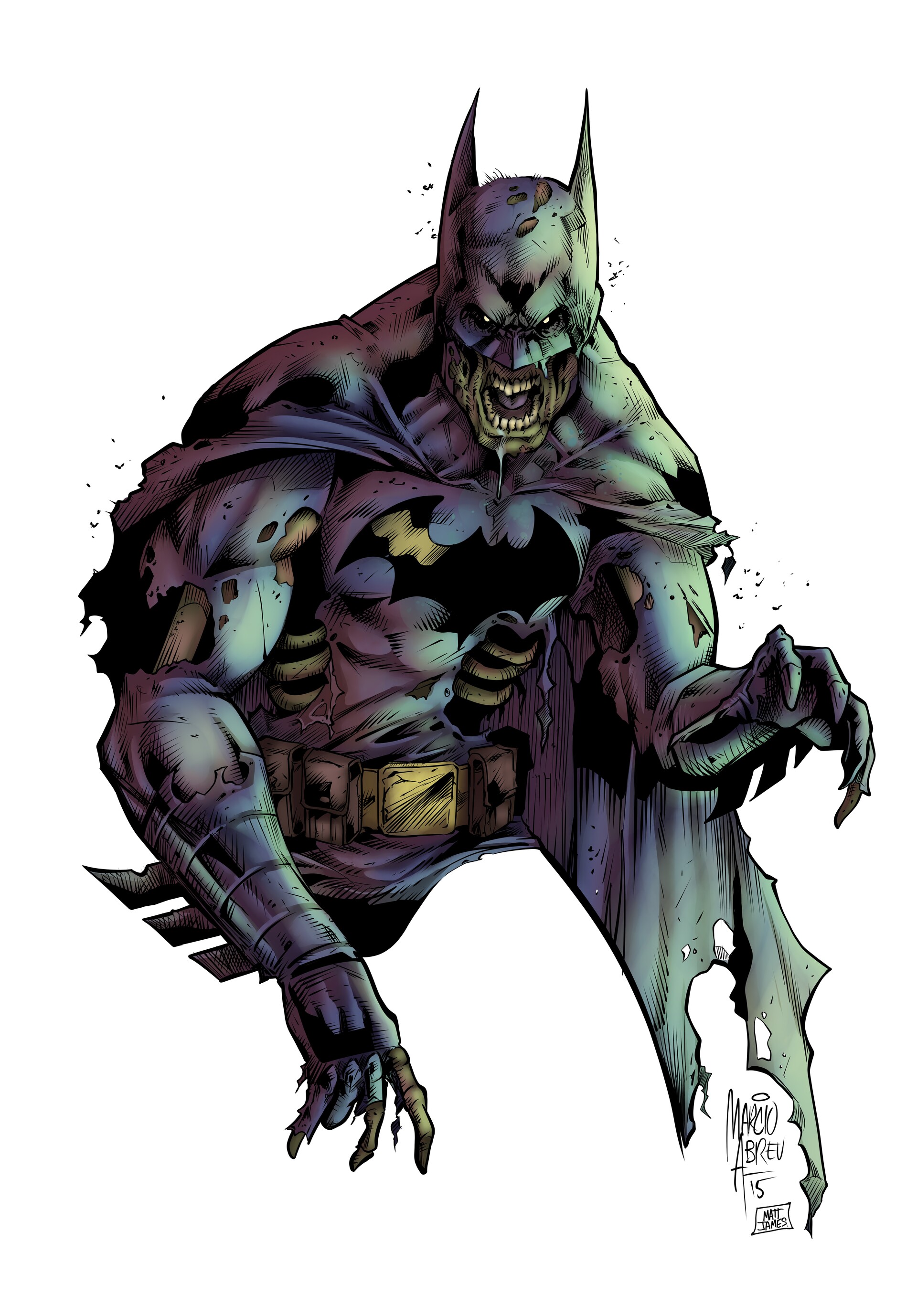 Sabrina Votano - Batman / Batwoman zombie