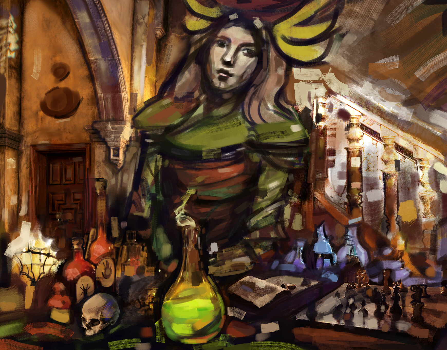 ArtStation - Alchemists Workshop