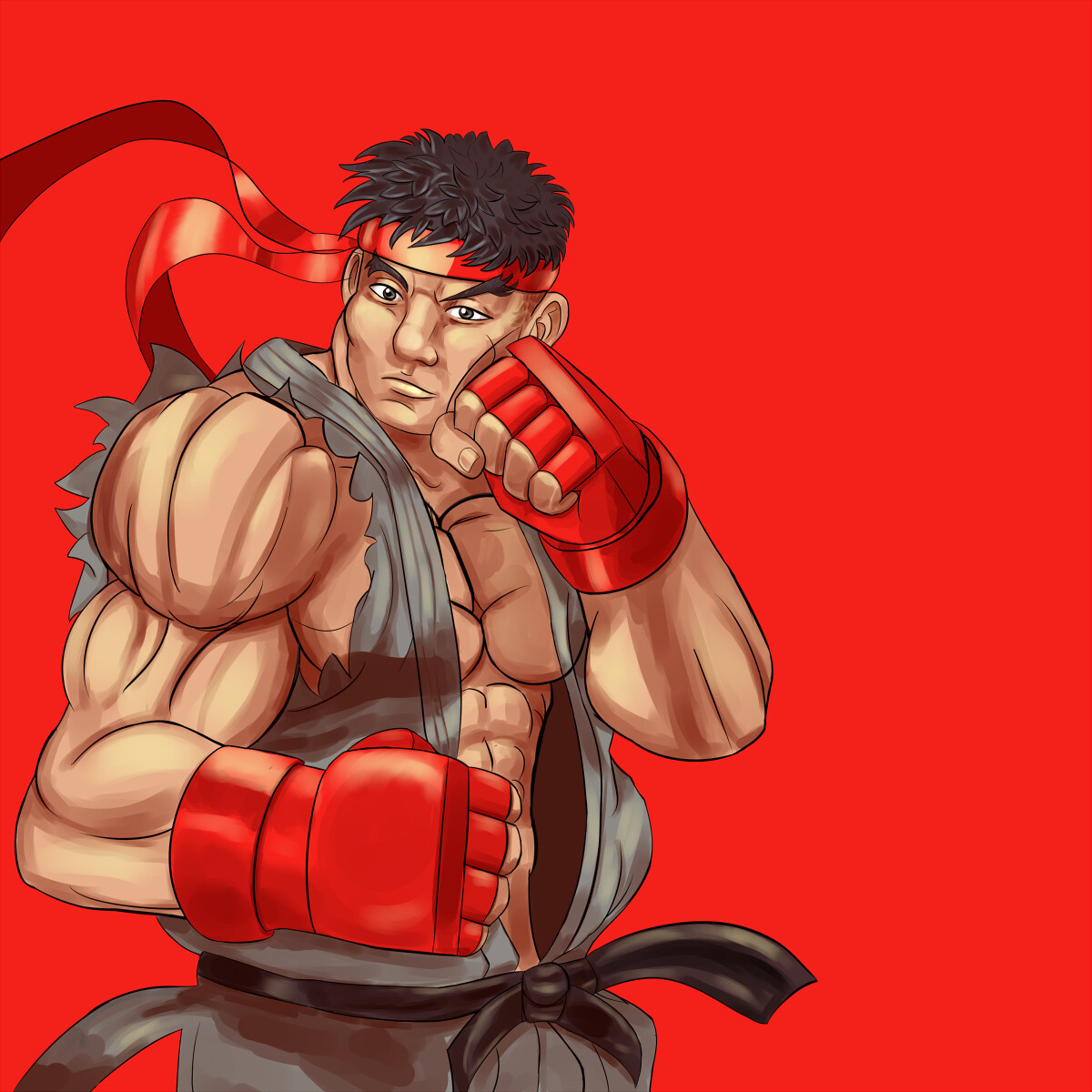 ArtStation - Ryu Commission