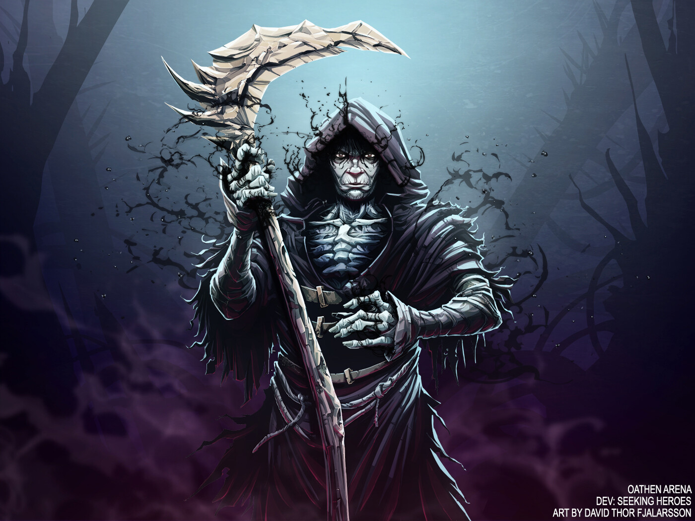 ArtStation - Reaper, David Thor Fjalarsson