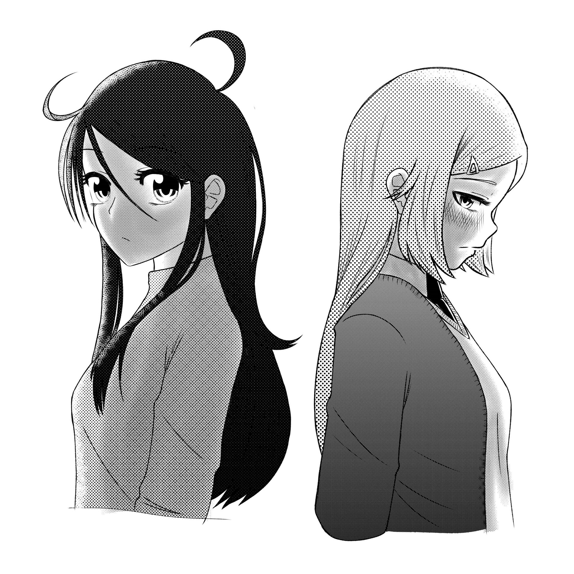 ArtStation - The Girls - Manga Style