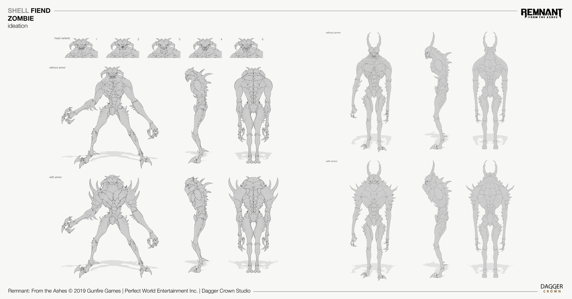 DAGGER CROWN STUDIO - Remnant: From the Ashes | Shell Fiend Zombie