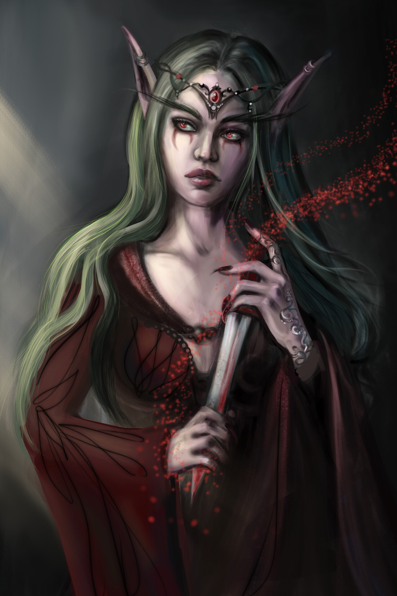 ArtStation - Dark elf