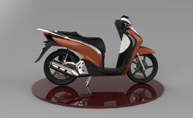 ArtStation - Renders of Scooty