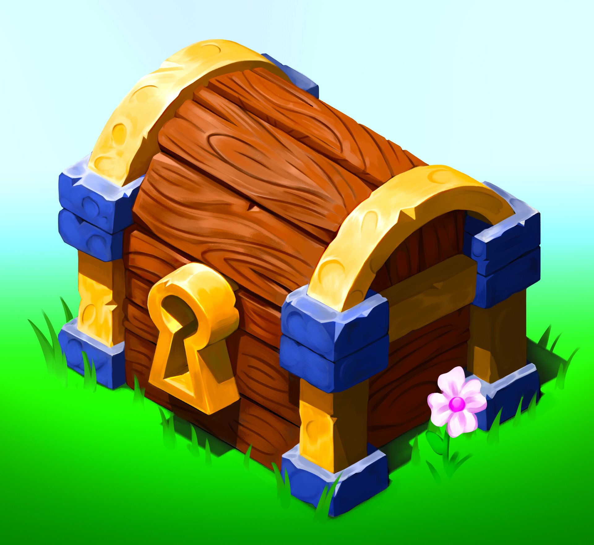 ArtStation - Treasure Chest.