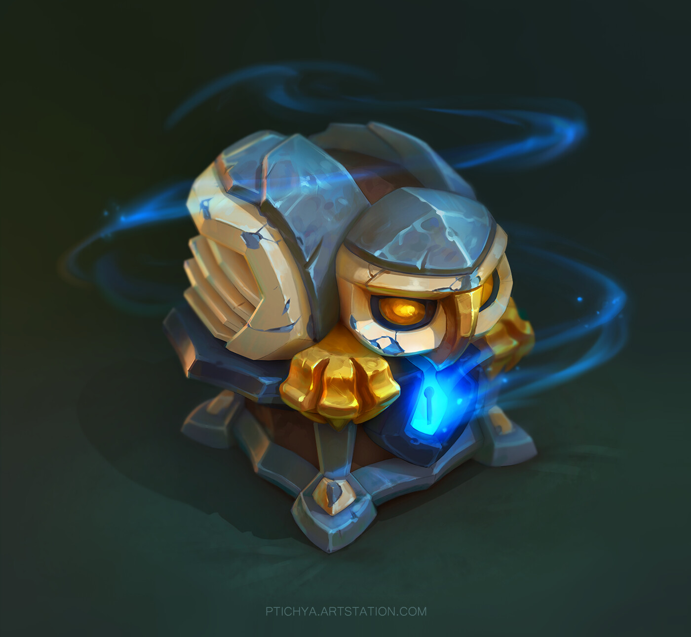 ArtStation - Owl chest