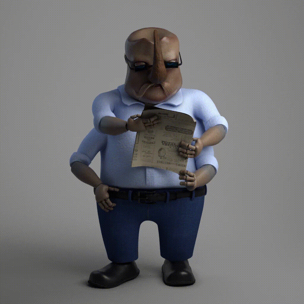 ArtStation - Billy the Bouncer