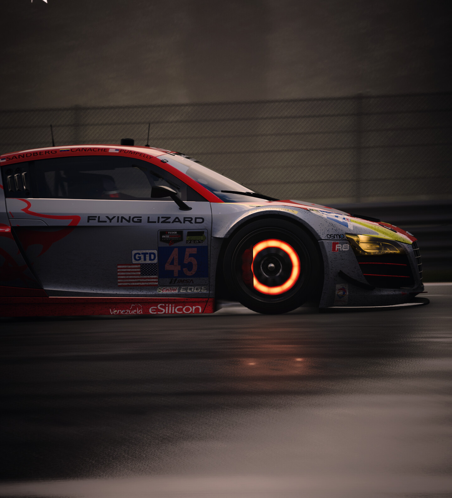 Adnap . - Audi R8 Flying Lizard