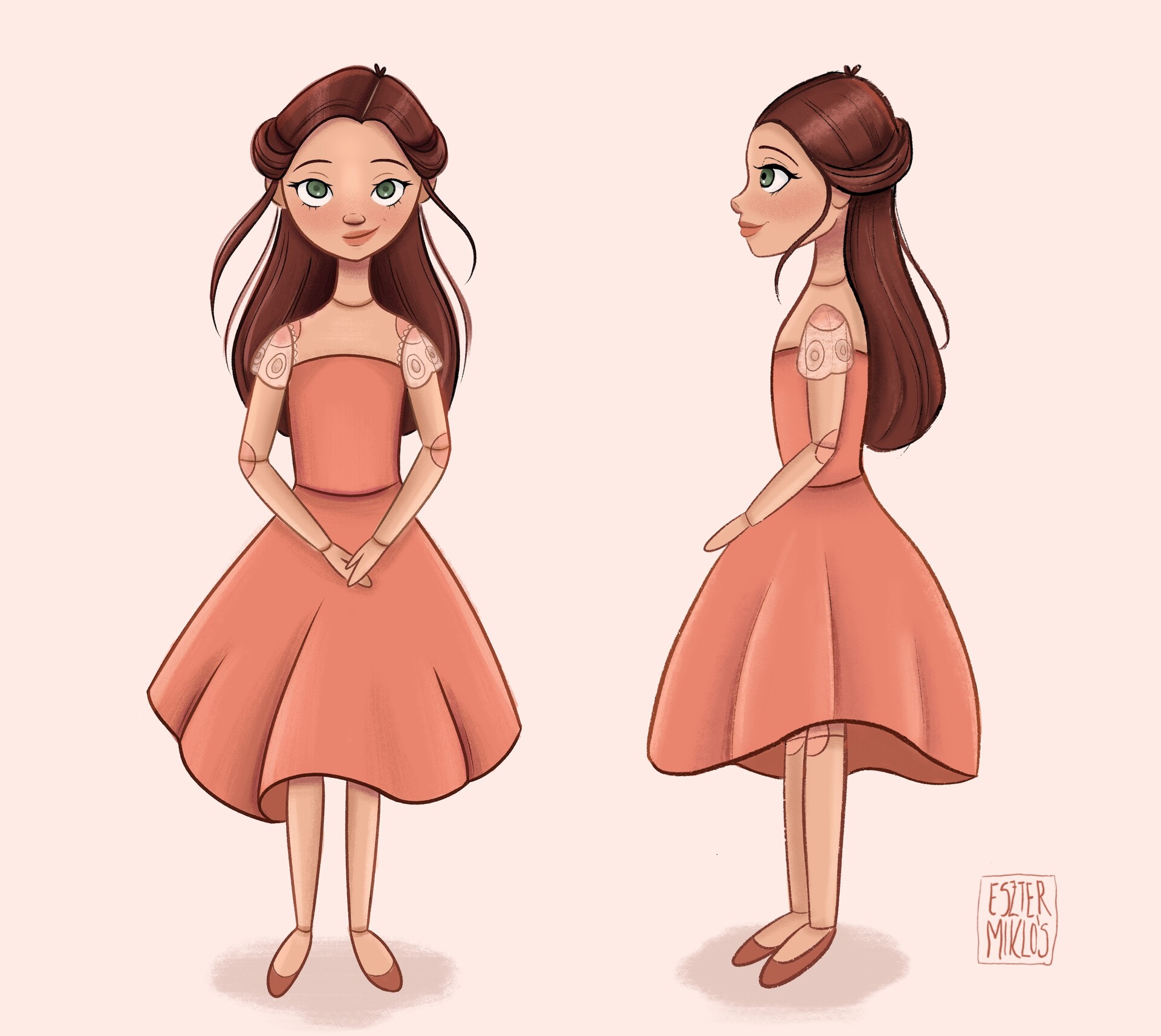 ArtStation - Girl character design