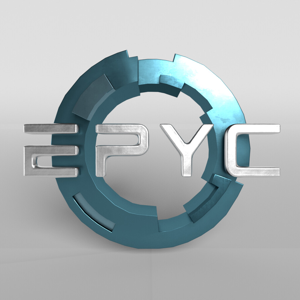 ArtStation - AMD EPYC Logo 02