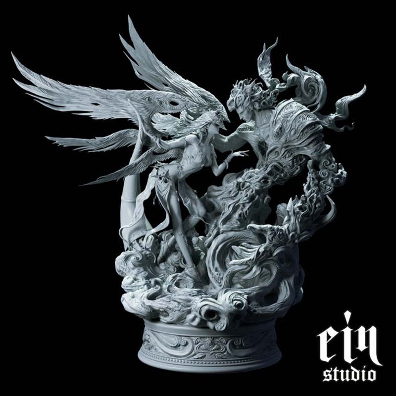 Ein Studio - 【2nd: Gabriel】The 3D modeling of our own series ——7 Angels ...